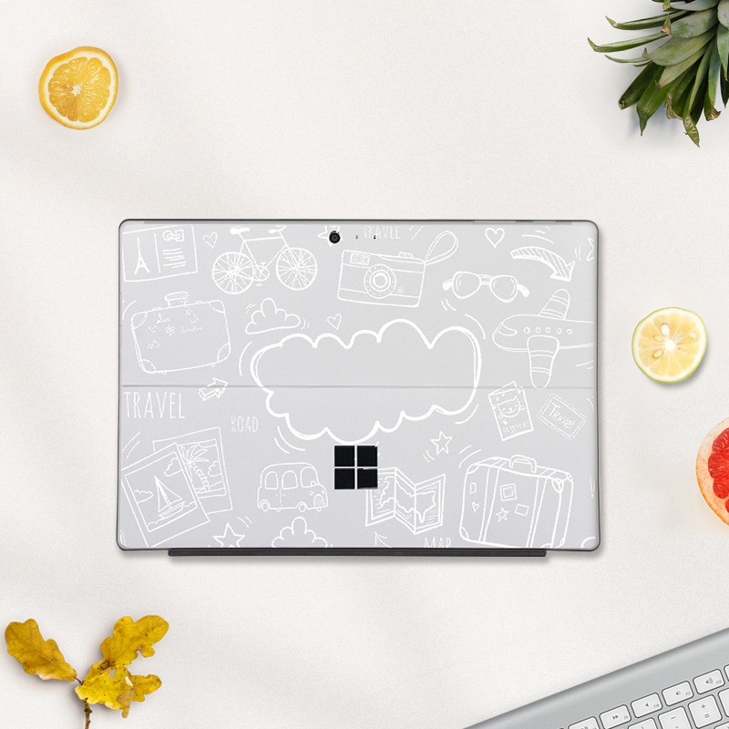 Laptop Stickers for Microsoft Surface Pro 5 Pro 6 Pro 7 Skin Surface ...