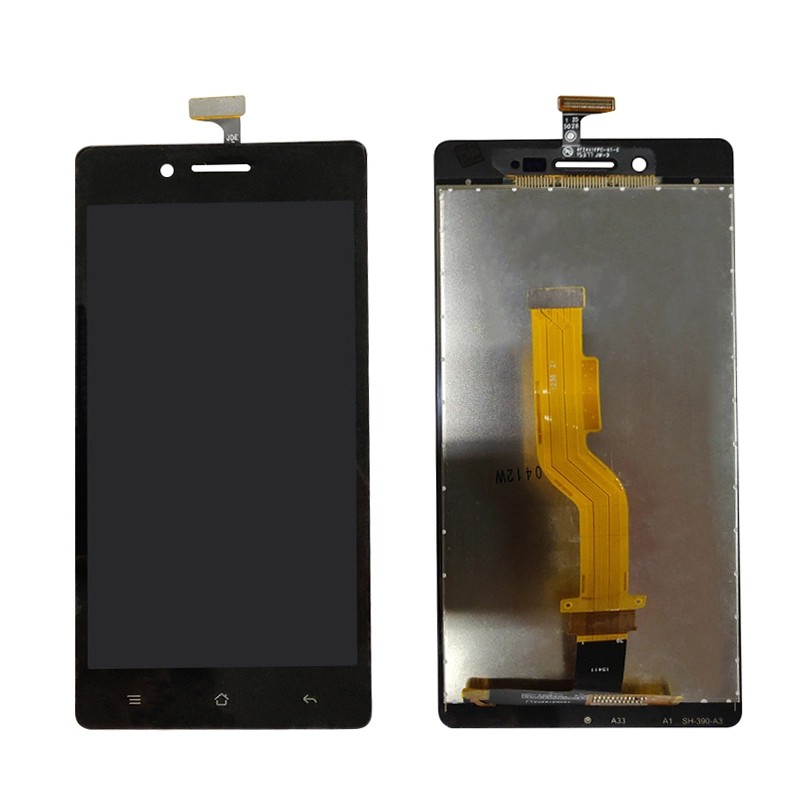 5.0 "สําหรับ OPPO A33 LCD A33M จอแสดงผล LCD หน้าจอสัมผัสพร้อมกรอบ ...