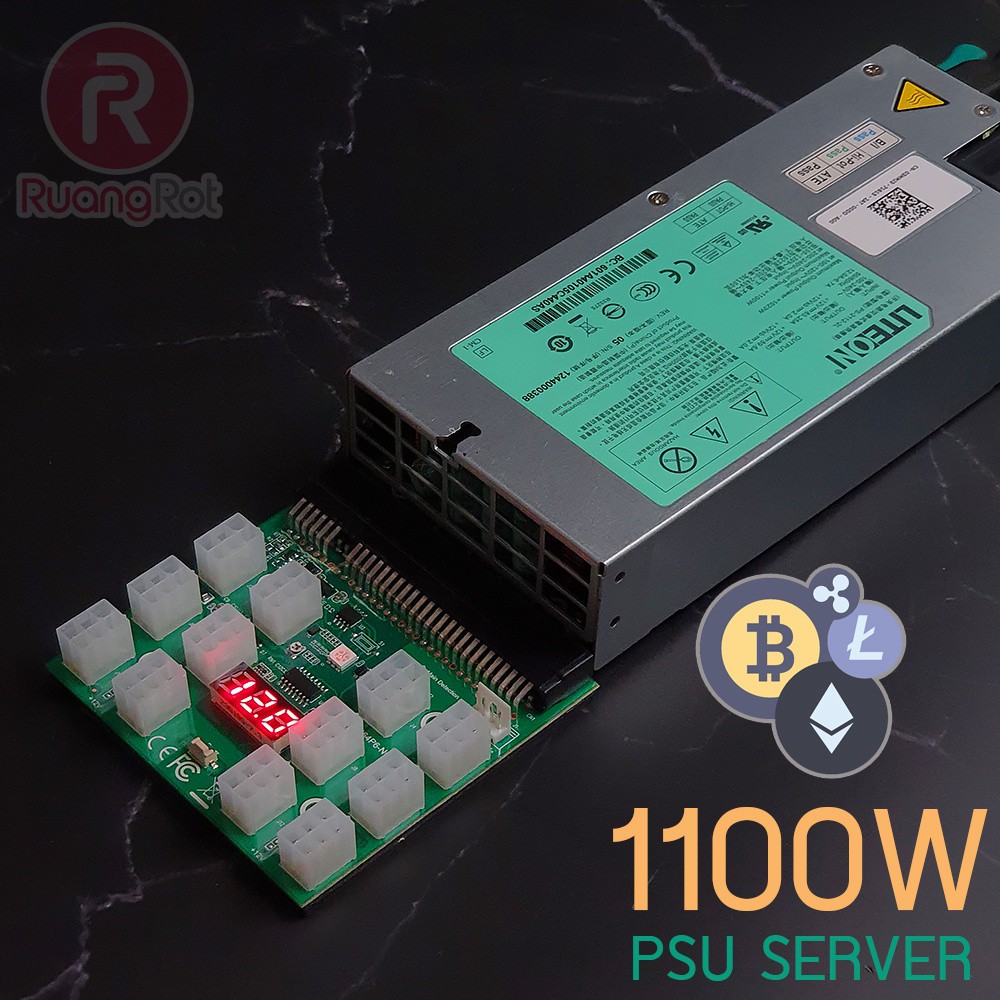 1100W PSU SERVER - ตัวจ่ายไฟการ์ดจอ | Shopee Thailand