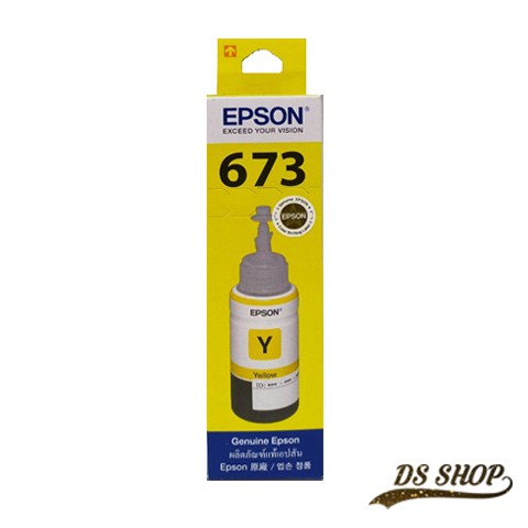 EPSON 673 BK,C,M,Y,LC,LM น้ำหมึกเติมแท้สำหรับ EPSON L-Series L800,L850 ...
