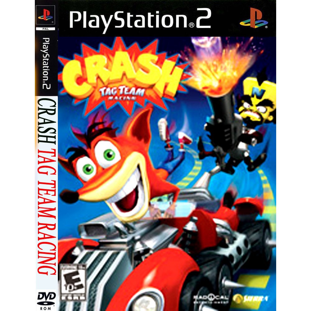 แผ่นเกมส์ Crash Tag Team Racing PS2 Playstation 2 คุณภาพสูง ราคาถูก ...