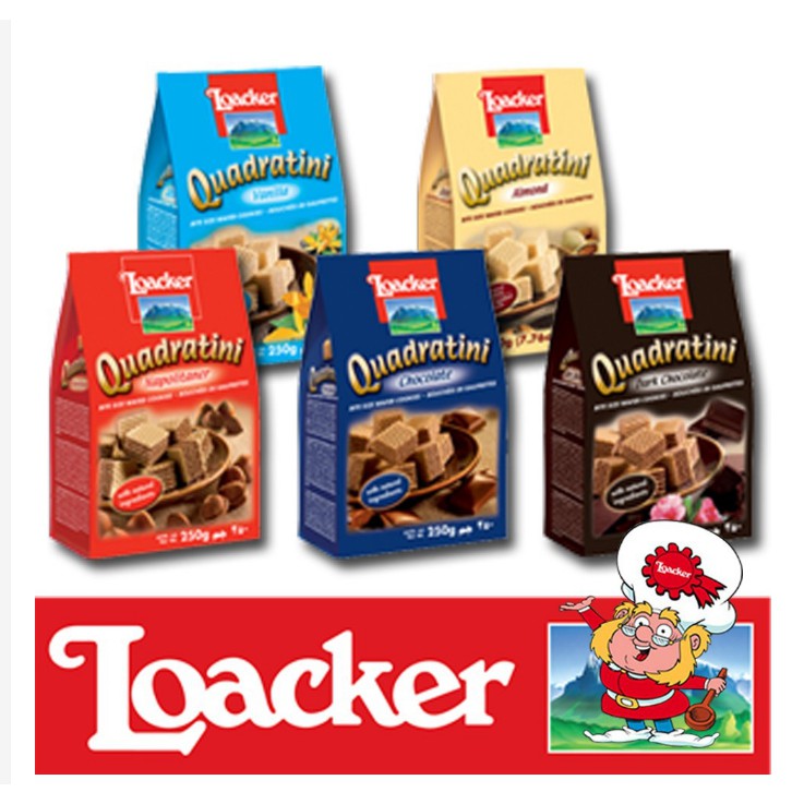 Loacker ล็อกเกอร์เวเฟอร์ สอดไส้ | Shopee Thailand