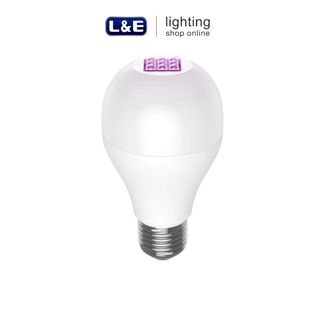 L&E หลอดไฟ LED 8W พร้อม UV-C 59S Sunclean A60 แสงขาว (Daylight) และ แสง ...
