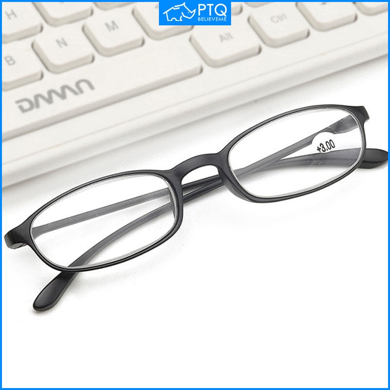 Ptq TR90 แว่นตาอ่านหนังสือ ฟูลเฟรม แฟชั่น HD แบบพกพา ใส่สบาย PTQ | Shopee Thailand