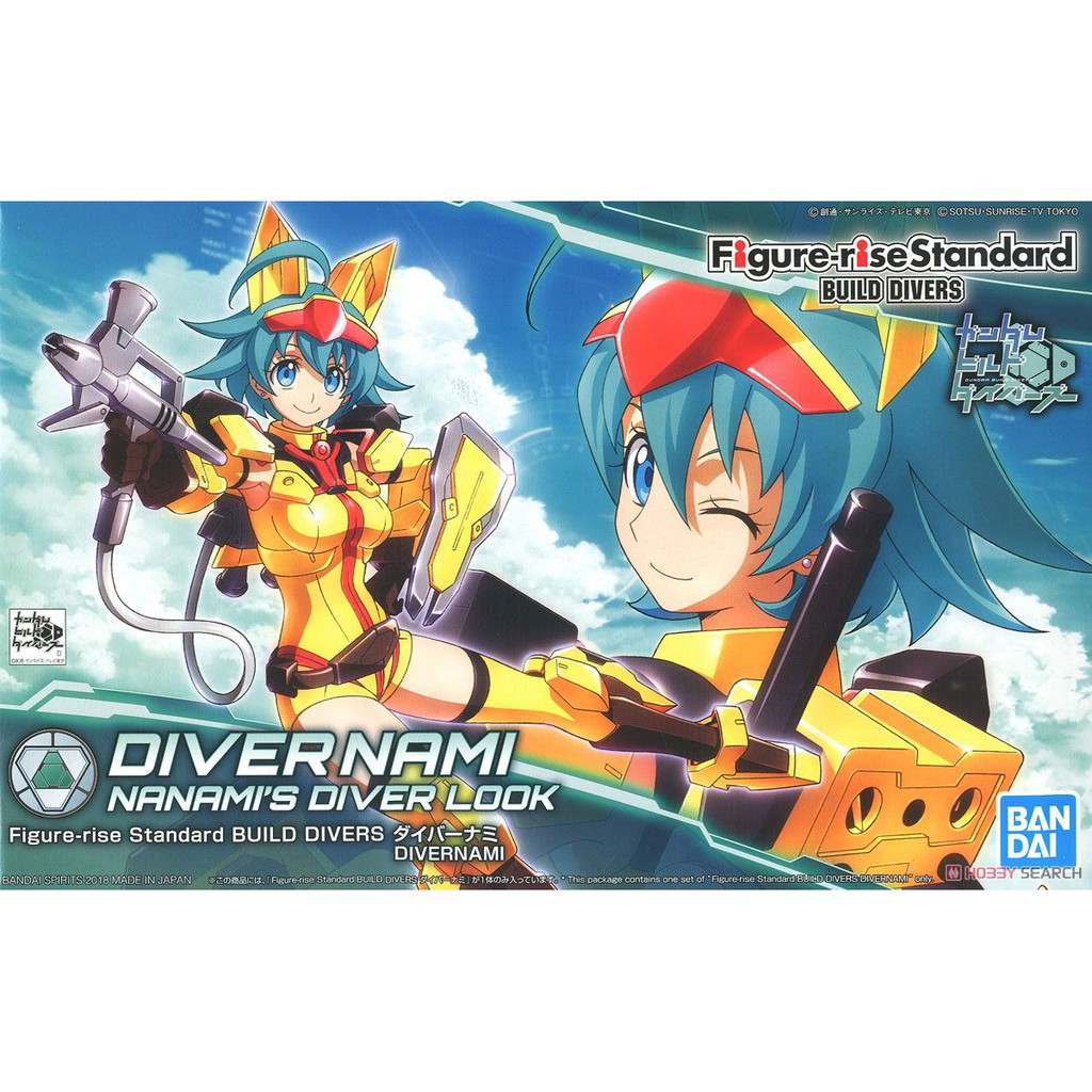 Figure-rise Standard Build Divers Diver Nami (Gundam Model Kits ...