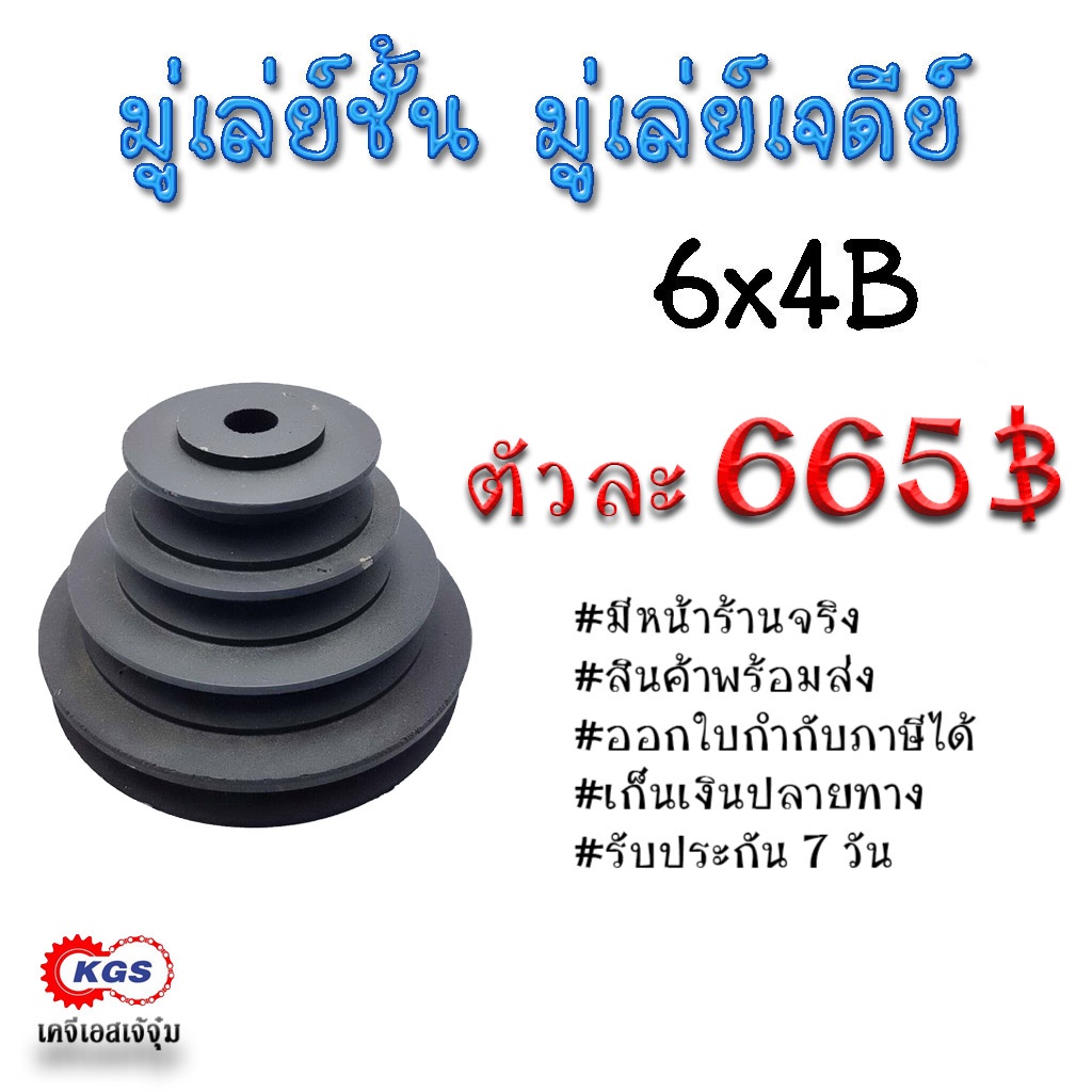 มู่เล่ย์ชั้น 6x4B มู่เล่ย์เจดีย์ พลูเล่ย์ มูเล่ย์ มู่เล่ย์ TRITON ...