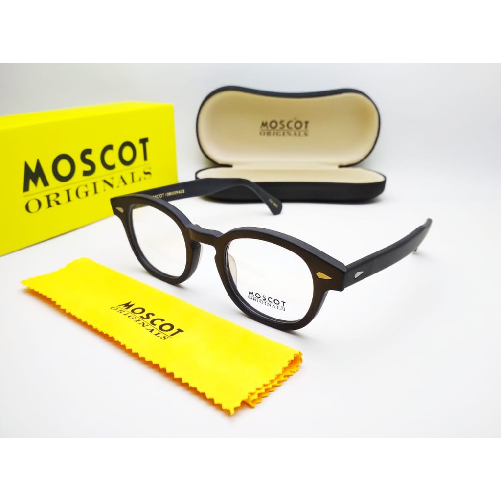 MOSCOT LEMBOSH SQUARE PREMIUM FULLSET กระจกกรอบ SIZE L | Shopee Thailand
