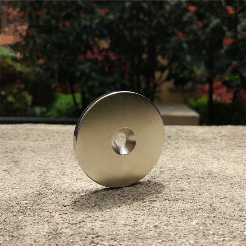 1ชิ้น แม่เหล็ก 35x5-6มิล,35x10-10มิล กลมแบน มีรูกลาง 35x5รู6มิล 35x10รู ...