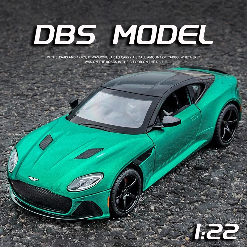 RUM1:22 Scale Aston Martin DBSรถรุ่นLight & Sound EffectรถDiecast ...