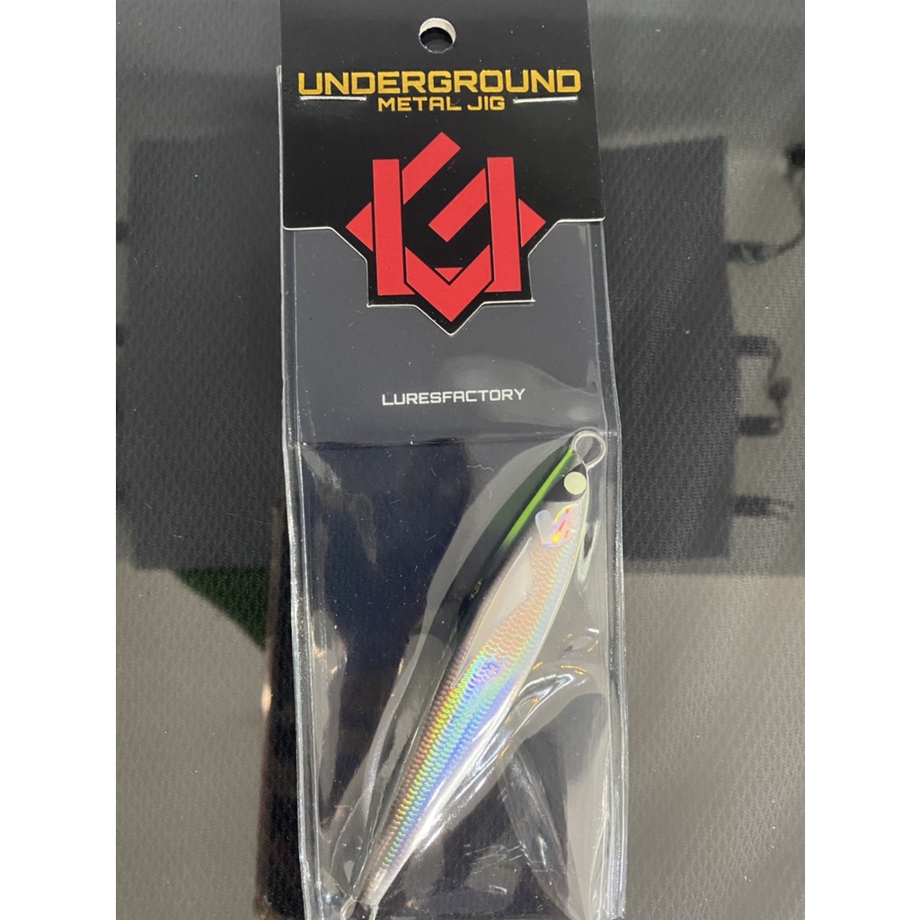 เหยื่อจิ๊ก UNDERGROUND METAL JIG Stealth 60 g. | Shopee Thailand