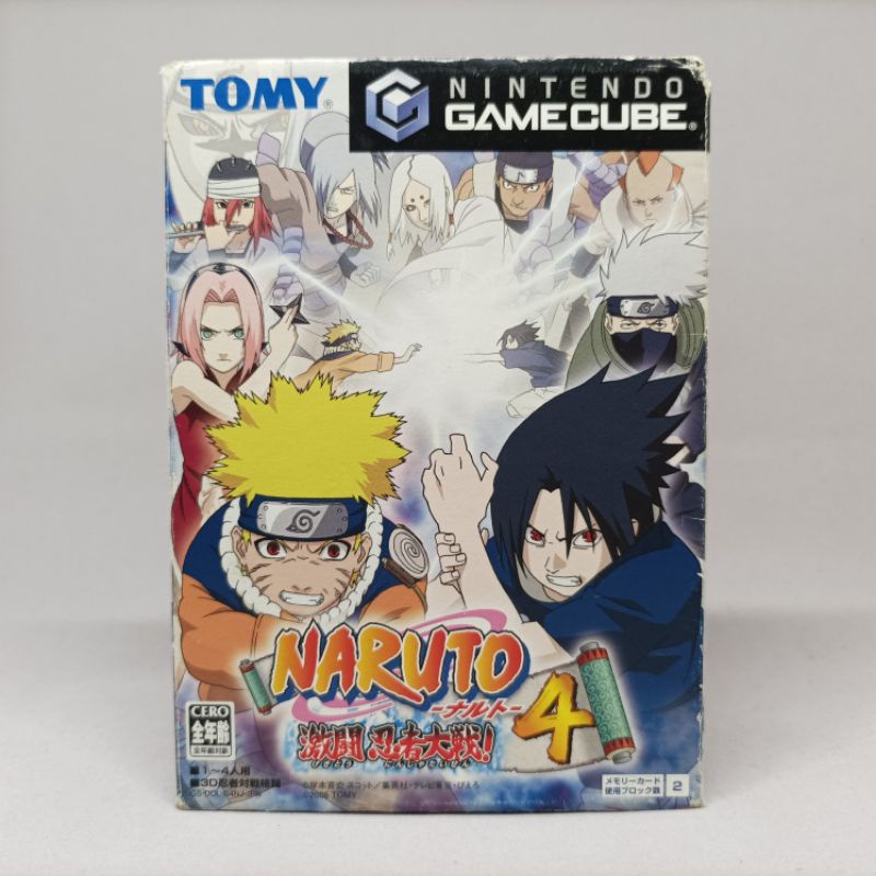 Naruto 4 (CG) | Nintendo Game Cube | NTSC-Japan | สินค้าแท้ มือสอง ใช้ ...