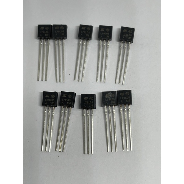 L79L05 TO92 ยี่ห้อ ST แพ็คละ 10ตัว | Shopee Thailand