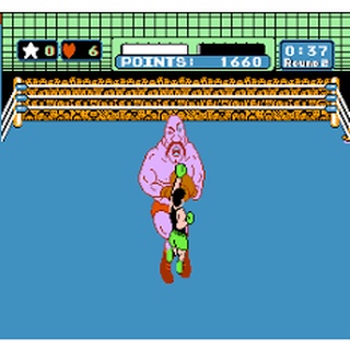 ตลับเกมชกมวย Punch Out ไมไทสัน Mike Tyson's Punch-Out!! (Japan ...