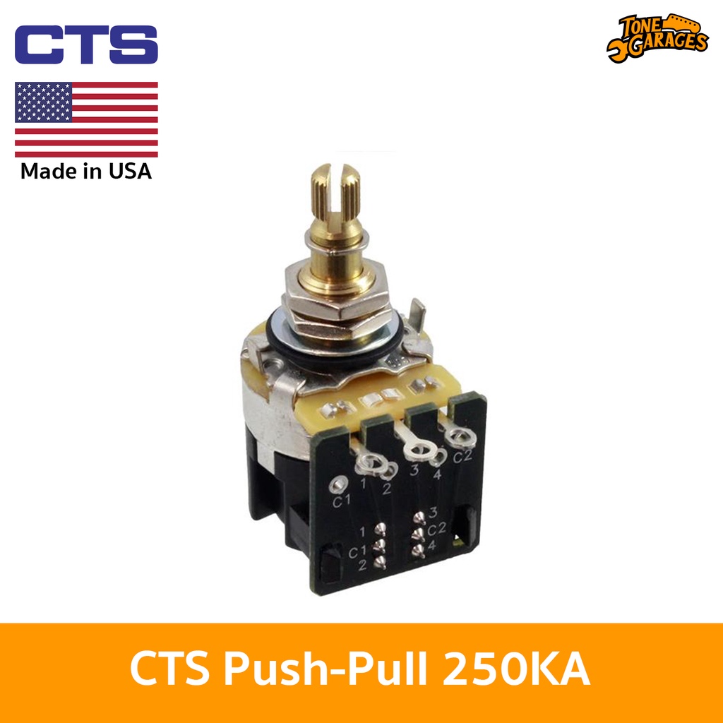 CTS 250KA Push/Pull Pot EP-5585 Made in USA | Shopee Thailand