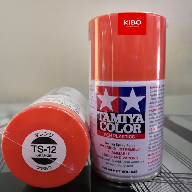 สีสเปรย์ทามิย่าTamiya TS-12 orange 100ml | Shopee Thailand