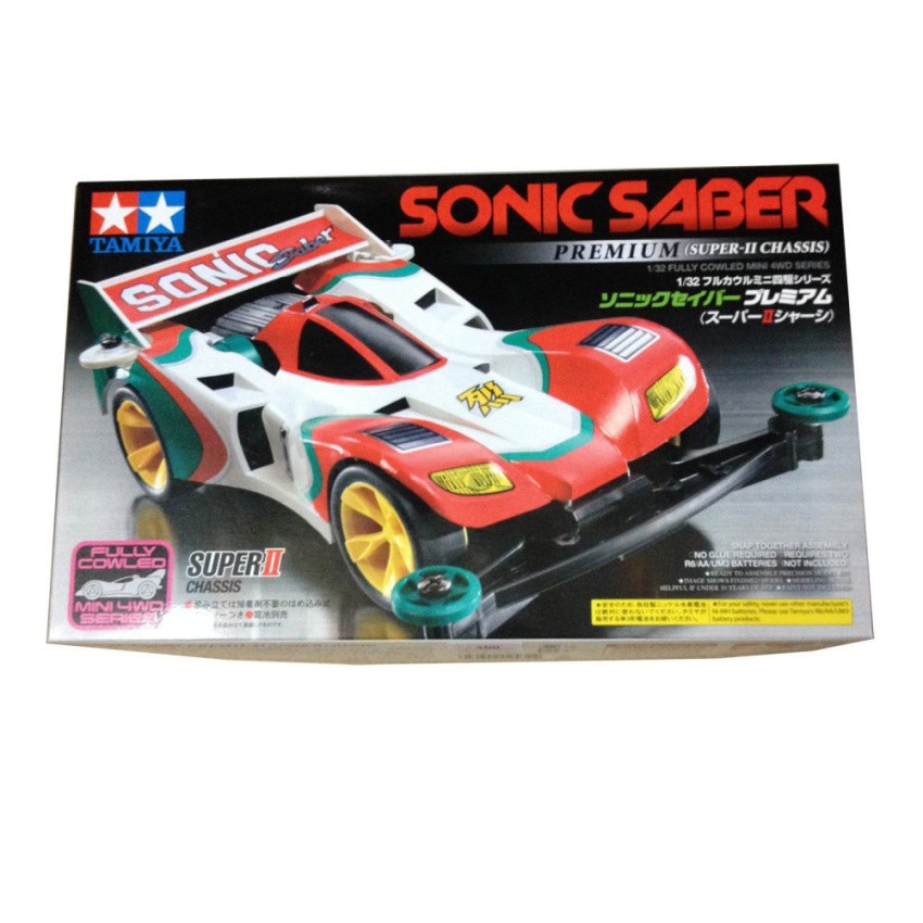 19432 TAMIYA Mini 4WD SONIC SABER PREMIUM | Shopee Thailand