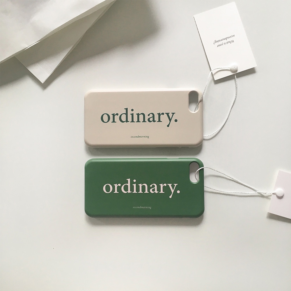 [Pre-order สอบถามรุ่นโทรศัพท์ก่อน] second morning • — ordinary case เคส ...