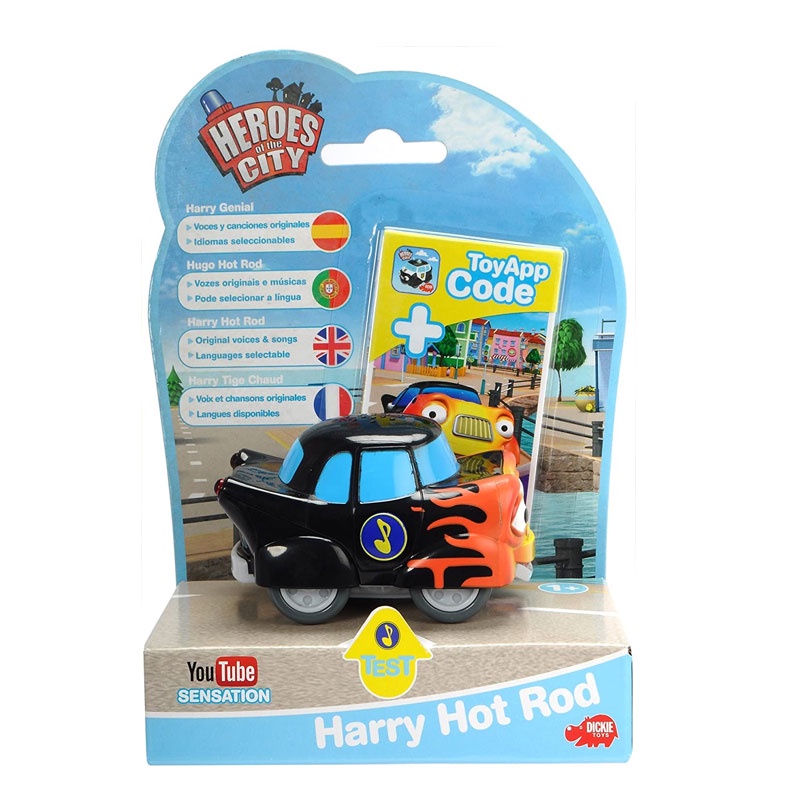 Dickie toy Heroes of the City - Harry Hot Rod HO21001 | Shopee Thailand