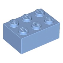 ชิ้นส่วนเลโก้ Lego Part Brick 2 x 3 (3002) ราคา/ชิ้น | Shopee Thailand