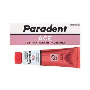🦷Paradent ACE For Treatment of Pyorrhoea ยาสีฟันรักษาอาการเหงือกร่น ...