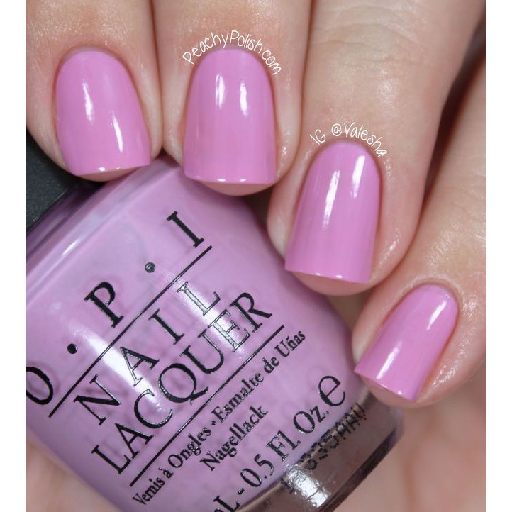 พร้อมส่ง OPI - Lucky Lucky Lavender (NL H48) ยาทาเล็บ สีชมพู สีม่วงอ่อน ...