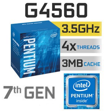 CPU INTEL PENTIUM G4560 (Socket 1151) มือสอง พร้อมส่ง แพ็คดีมาก ...