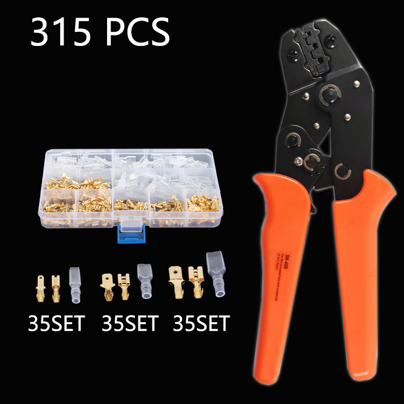 ปลั๊กสปริงเชื่อมต่อสายไฟ 2.8 4.8 6.3 มม. SN-48B | Shopee Thailand