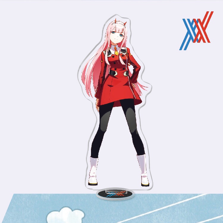 โมเดลฟิกเกอร์อะคริลิค DARLING in the FRANXX 02 Zero Two ของเล่น ของสะสม ...