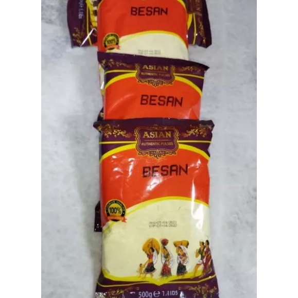 Asian Besan,Chick Peas Flours (แป้งถั่วลูกไก่) 500g. | Shopee Thailand
