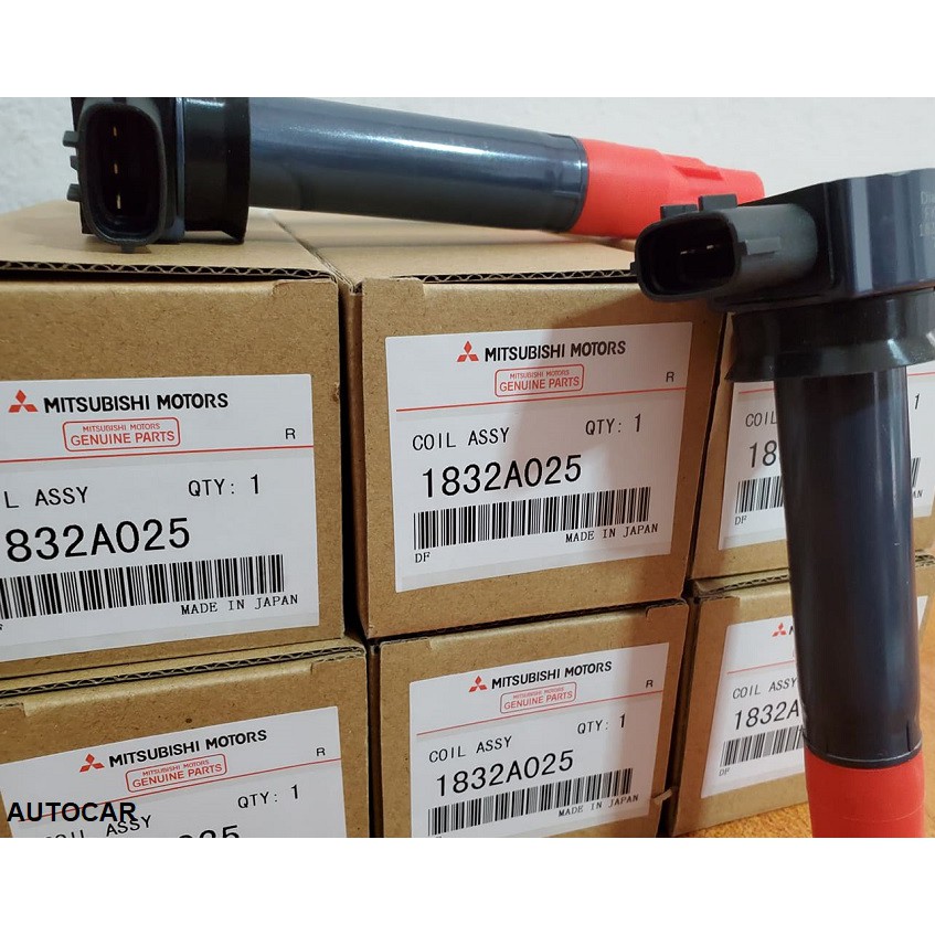 คอยล์จุดระเบิด MITSUBISHI แท้ศูนย์ (Made in Japan) PART NO 1832A025 (ไท ...