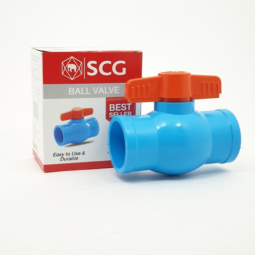 Ball valve PVC (SCG) SIZE 1/2'', 3/4'',1'',1''1-2,2'' ได้มาตราฐาน ...