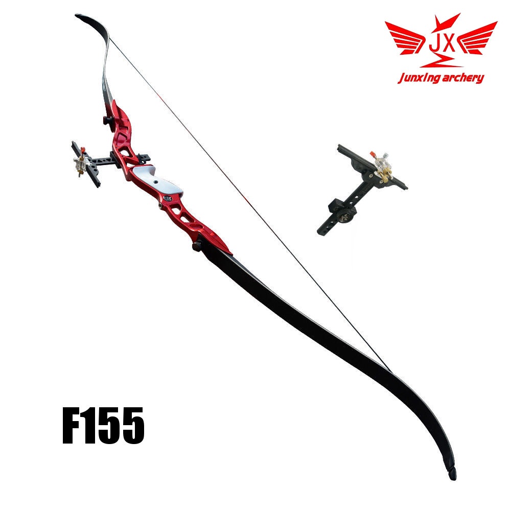 [มือขวา RH] RED ธนู Junxing F155 American Recurve Target Hunting Bow ...