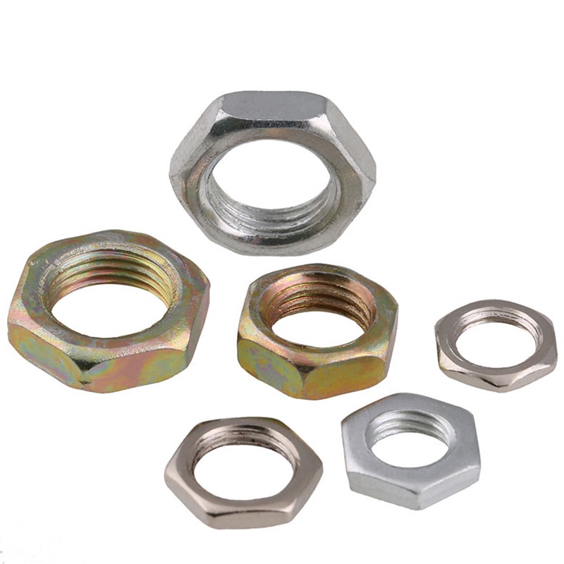 ด้ายละเอียด Hex Nut Lighting Nut Hex Thin Nut M7 M8 M9 M10 M12 M14 M16 ...