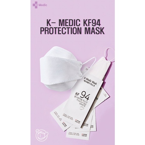 *พร้อมส่ง* Korea K-Medic Mask KF94 หน้ากากอนามัยเกาหลี ทรง 3D | Shopee ...