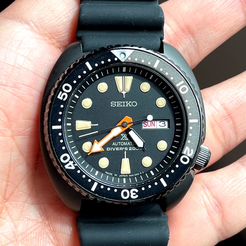 Seiko Turtle Black Series Limited Edition | Shopee Thailand