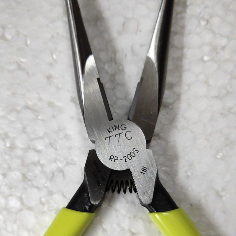 คีมปากแหลม8" King TTC RP-200S แบบมีสปริงในตัวมาตราฐานjapan | Shopee Thailand
