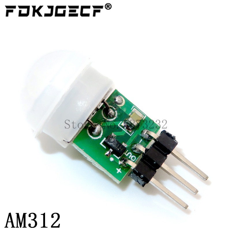 โมดูลเซนเซอร์ตรวจจับการเคลื่อนไหวอินฟราเรด HC-SR501 HC-SR505 AM312 ...
