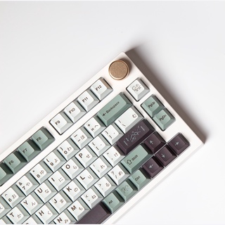 Fast shipping GMK November Fog theme keycaps cherry profile dye-sub PBT ...