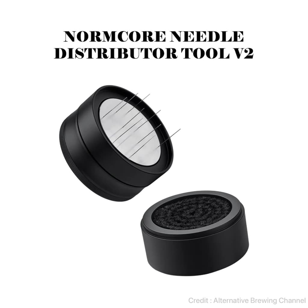 NORMCORE Needle Style Distributor Tool V2 58mm // เข็มเกลี่ยผงกาแฟ ...