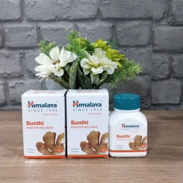 Himalaya Sunthi 1 กระปุก 60 Capsules | Shopee Thailand