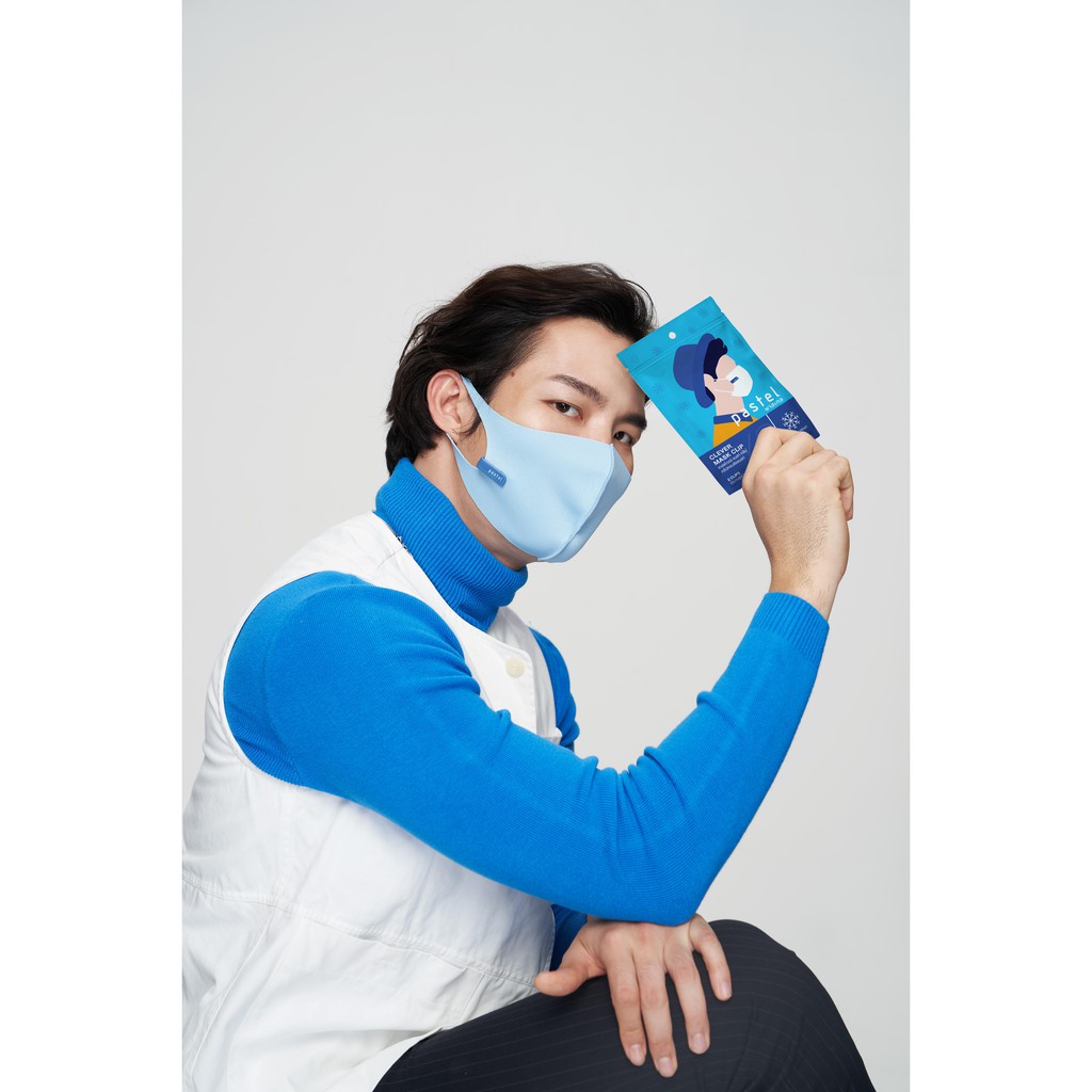 Pastel Clever Mask Clip – Winter Frost คลิปหอมติดแมสก์ กลิ่นหนาวจับใจ | Shopee Thailand