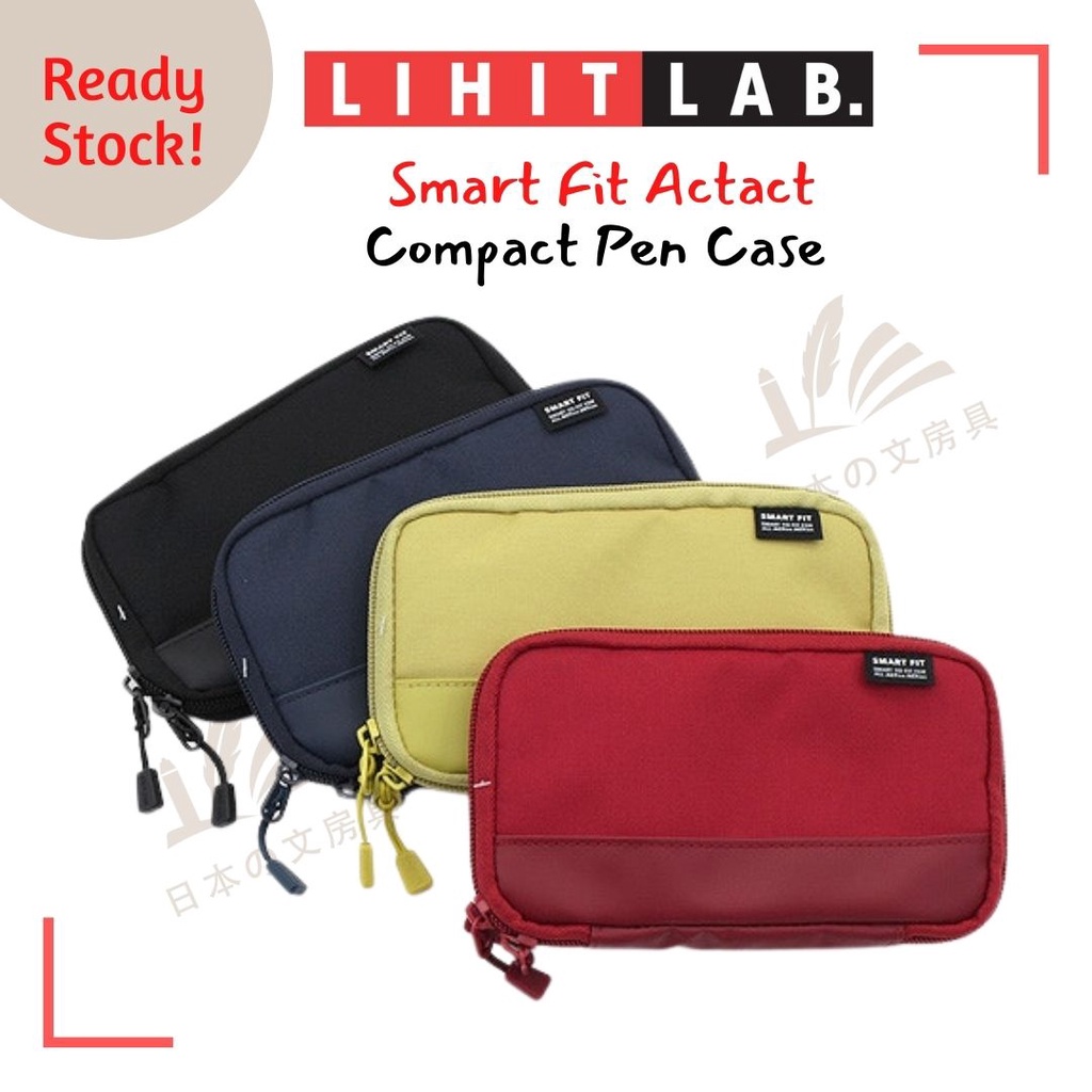 Lihit Lab Pen & Pencil Case - Smart Fit ACTACT Compact Type | Shopee ...