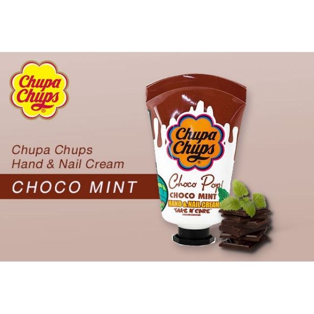 พร้อมส่ง Chupa Chups Hand & Nail Cream กลิ่น ช็อคโกมิ้นท์ | Shopee Thailand