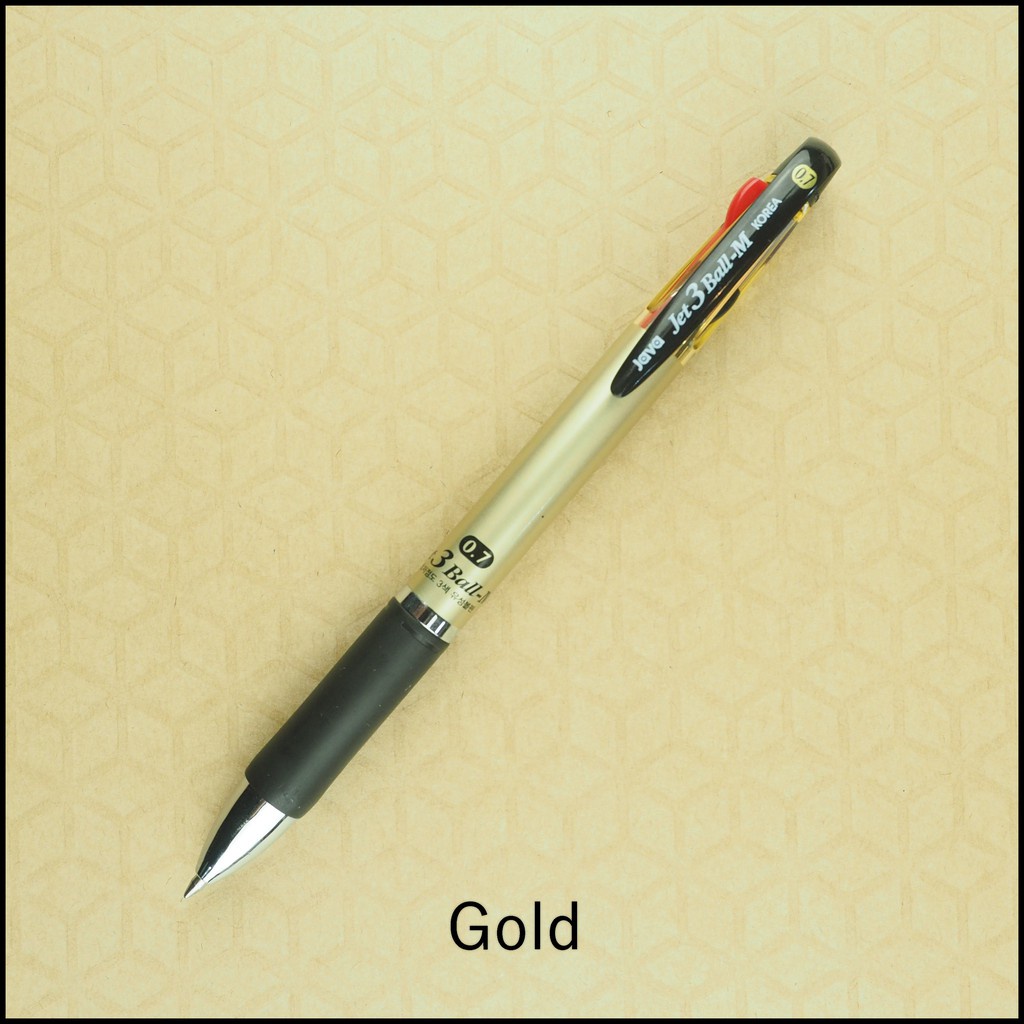 Javapen ปากกาลูกลื่น รุ่น Jet 3 ball 3 ระบบ ขนาด 0.7 มม. | Shopee Thailand