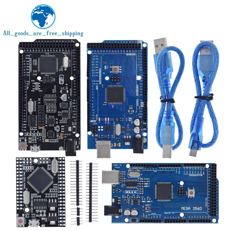 ชิป Mega2560 ATMEGA16U2 Pro Mini Mega 2560 Mega+WiFi R3 ATmega2560 ...