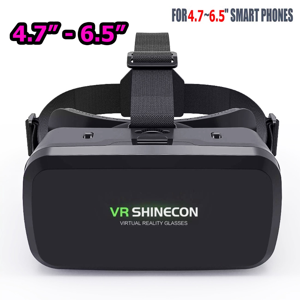 แว่น VR 3D VR Box 3 มิติ VR SHINECON G06A 4.7-6.5 สมาร์ทโฟนนิ้ว VR380 ...