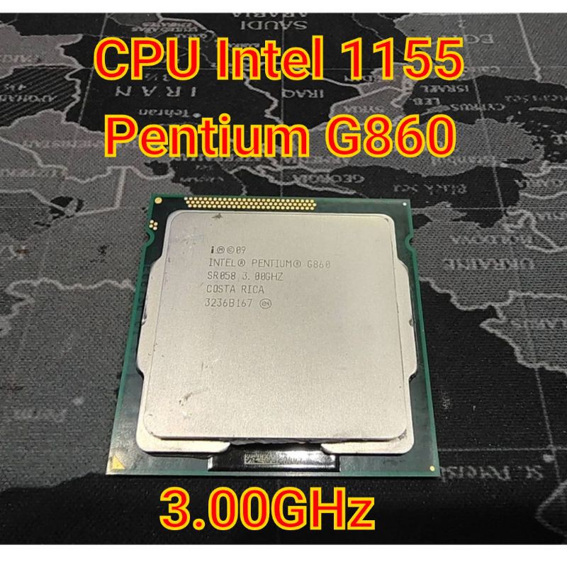 CPU มือ2 Intel® Pentium® G860 3.00GHz Socket 1155 รับประกัน3เดือน ...