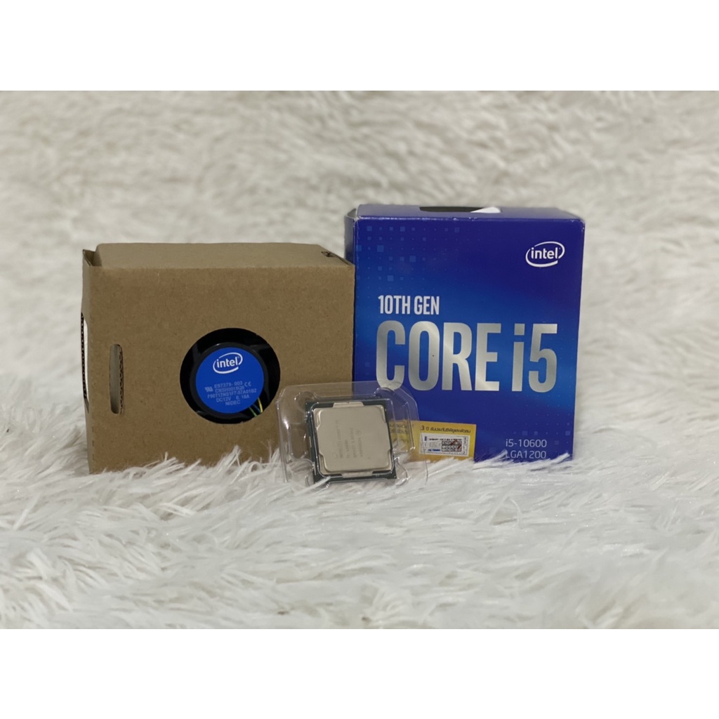CPU INTEL CORE I5-10600 3.3 GHz (การ์ดจอในตัว UHD Graphics630) | Shopee Thailand