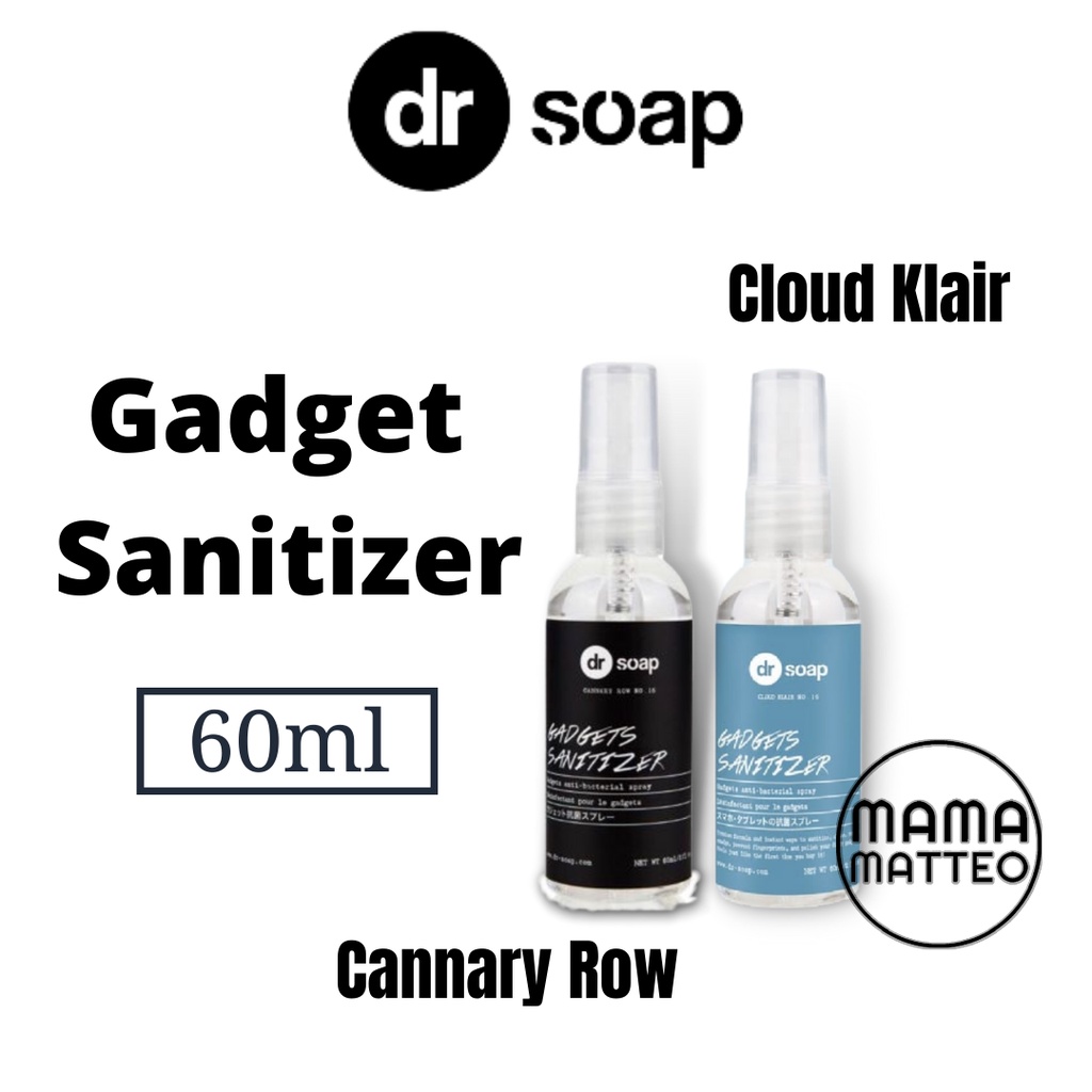 Dr soap GADGET Sanitizer 60 มล. สบู่ทําความสะอาด Hp iPad แล็ปท็อป ...