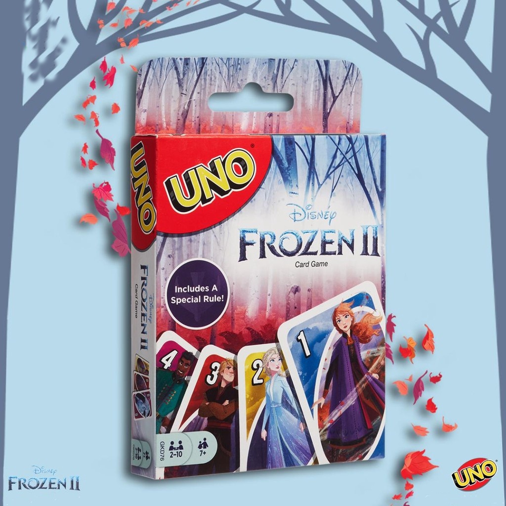 UNO: Disney Frozen II - Card Game | Shopee Thailand